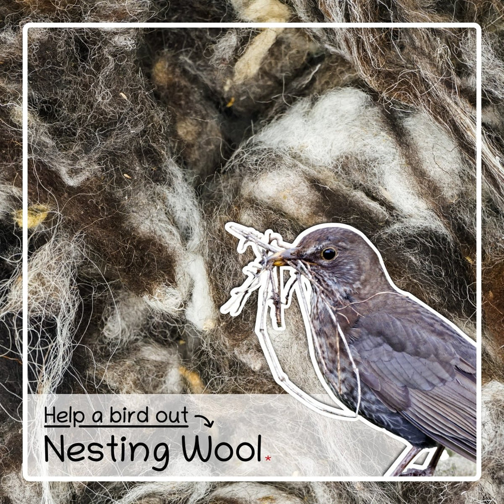 Nesting Wool For Birds - Nesting Material - Red Barn